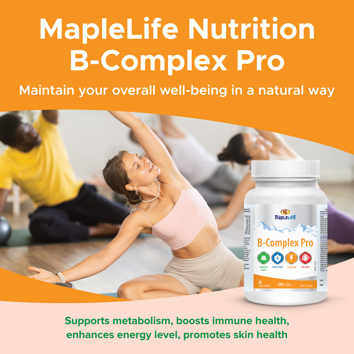 Vitamin B-Complex Pro – MapleLife Nutrition