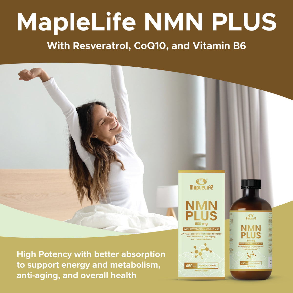 NMN PLUS 450 ML – MapleLife Nutrition