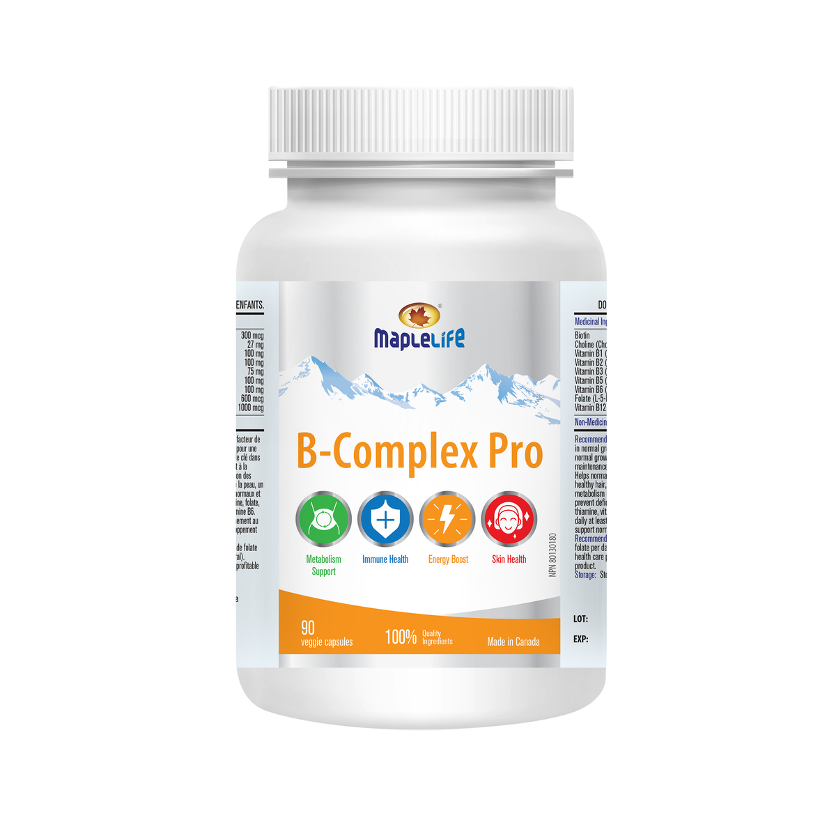 Vitamin B-Complex Pro – MapleLife Nutrition