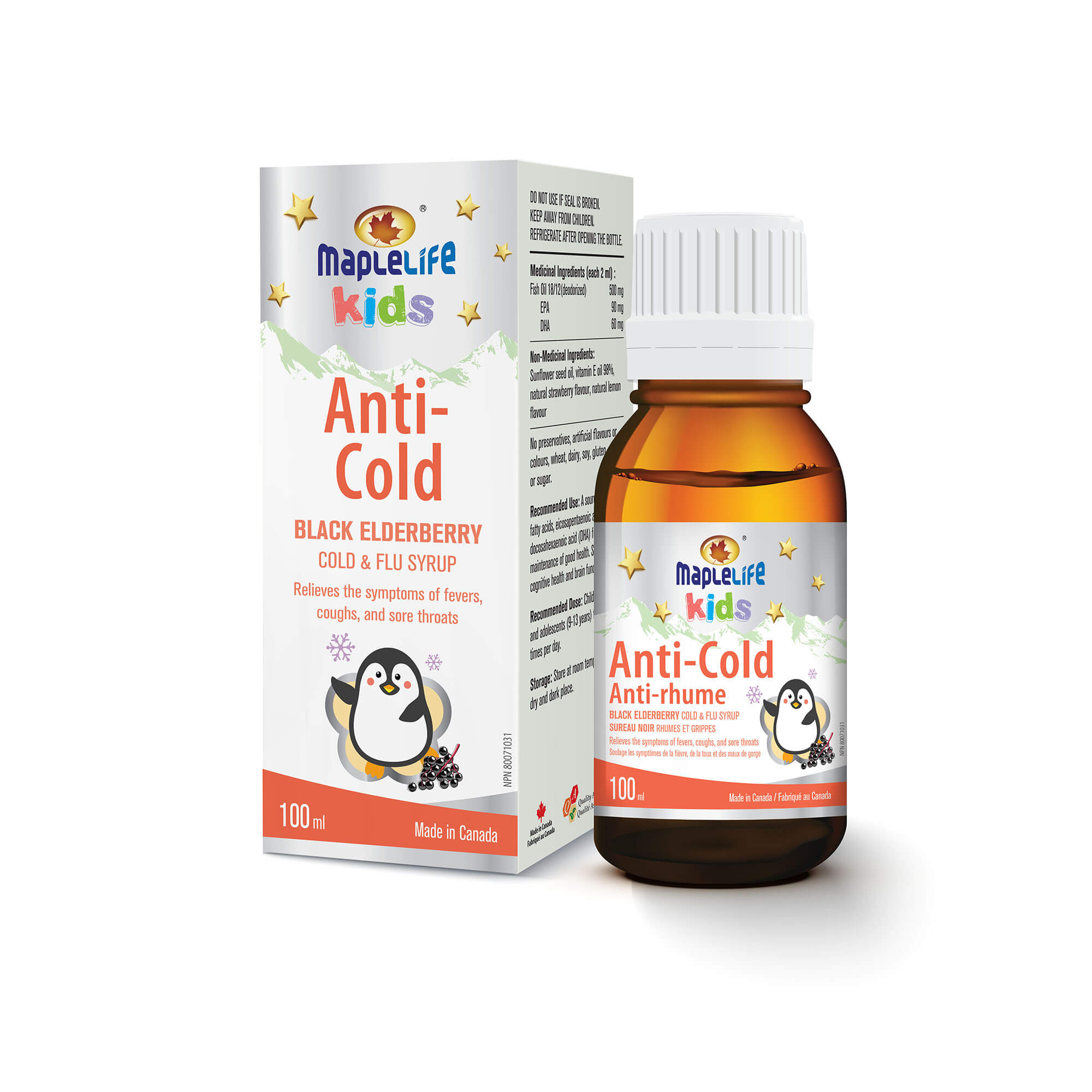 Maplelife Anti-Cold liquid for Kids 100ml – MapleLife Nutrition