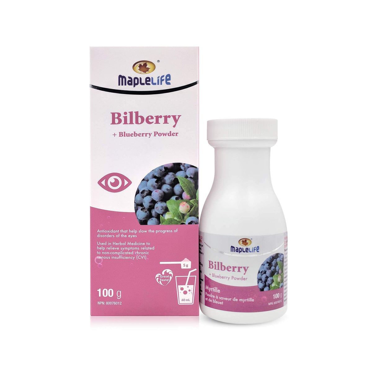 Maplelife Nutrition Bilberry Blueberry Powder – MapleLife Nutrition