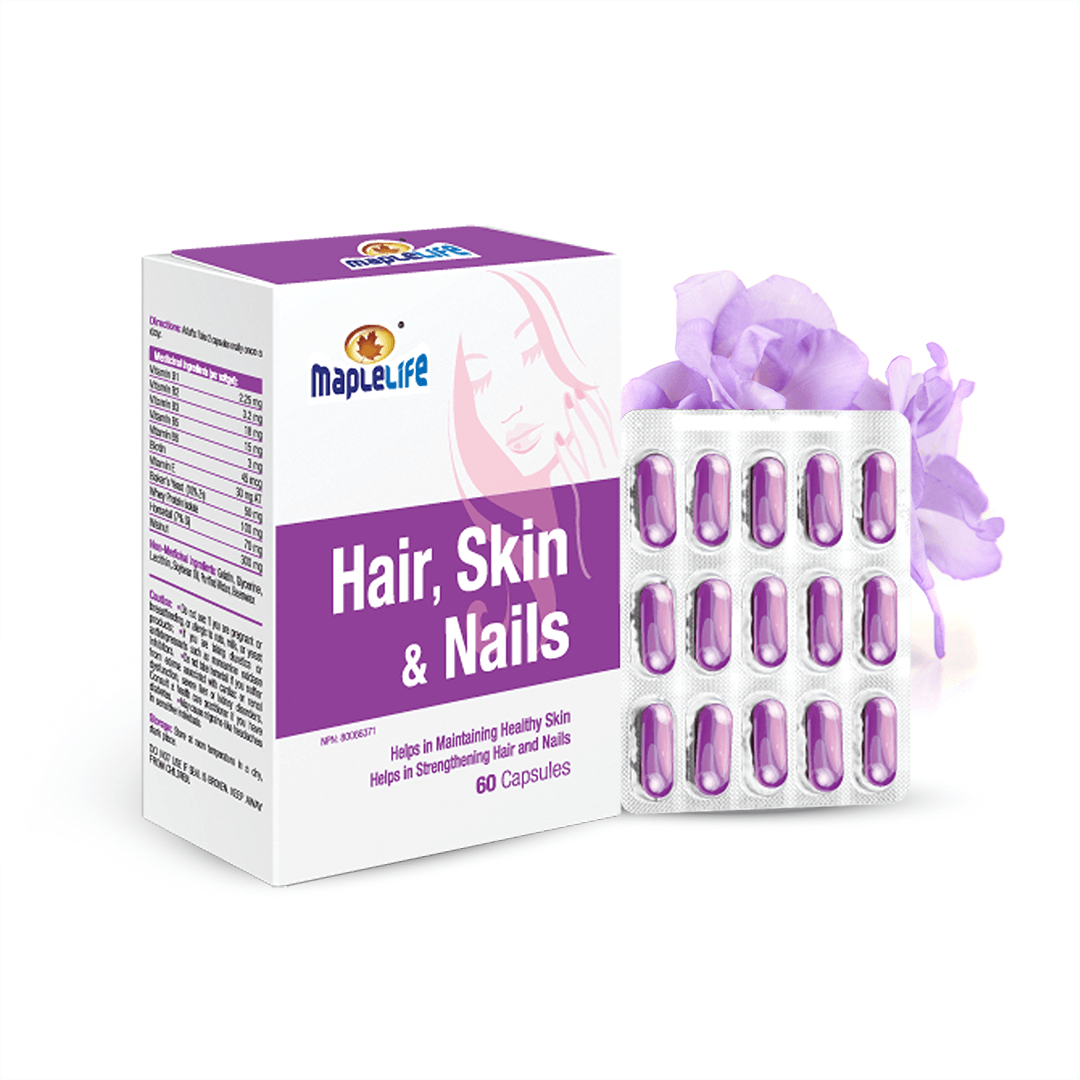 Hair, Skin and Nail 60 Capsule B Vitamins, Biotin, Vitamin E ...
