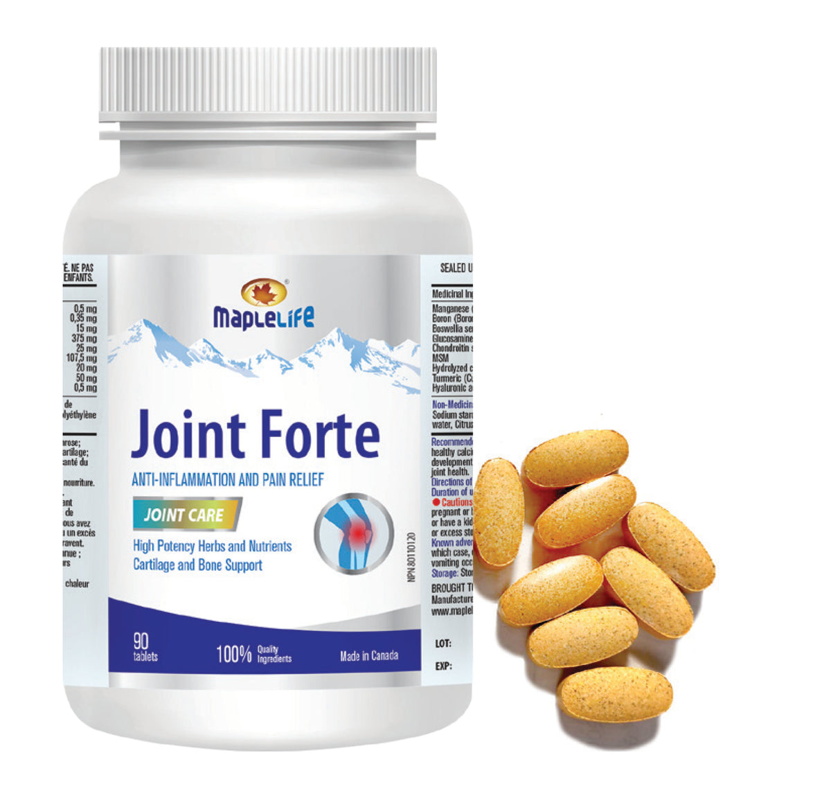 Maplelife Nutrition Joint Forte 90 Tablets joint pain relief ...