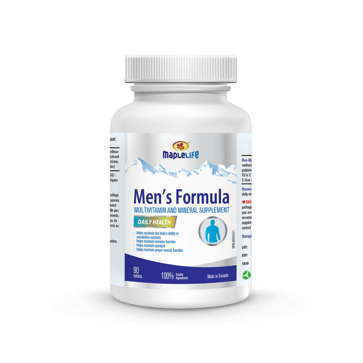 Men's Formula Multivitamin and Mineral Supplement 90 tablets ...